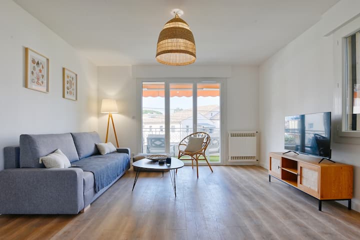 Appart Moderne Proche Mer 2 Terrasses - Six-Fours-les-Plages