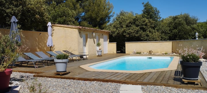 Magnifique Villa Coeur Du Luberon Avec Piscine - Apt