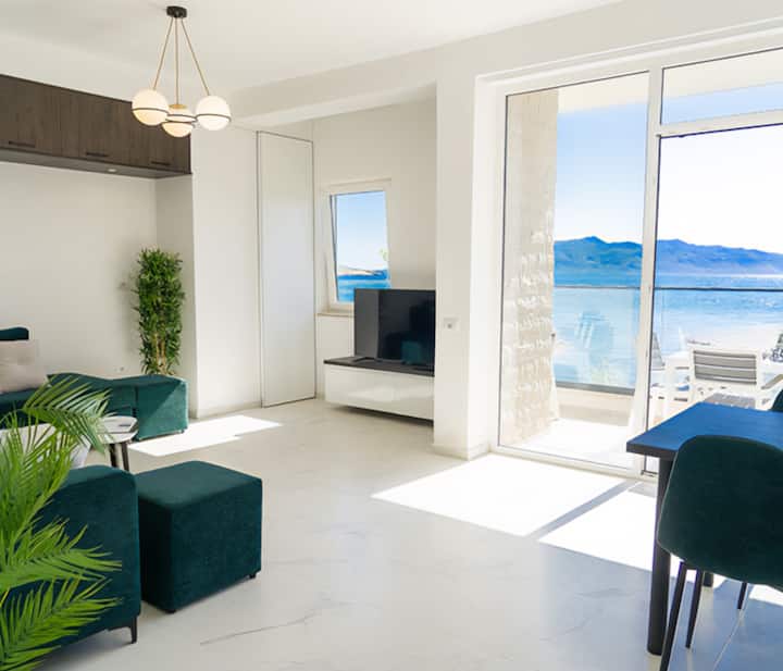 Horizon Emerald - Havsutsikt, Vid Stranden, Lyx - Ksamil