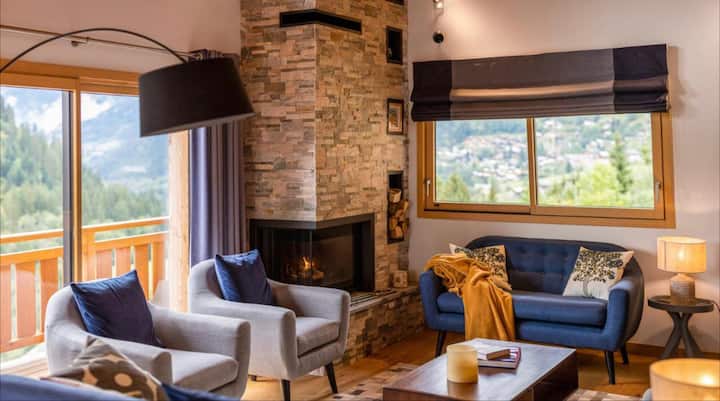 Charming 4 Bedroom Modern Chalet - 5 Min Into Town - Châtel