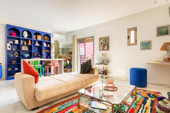 New Cosy And Modern Flat In The Heart Of Marrakech - Marrakech