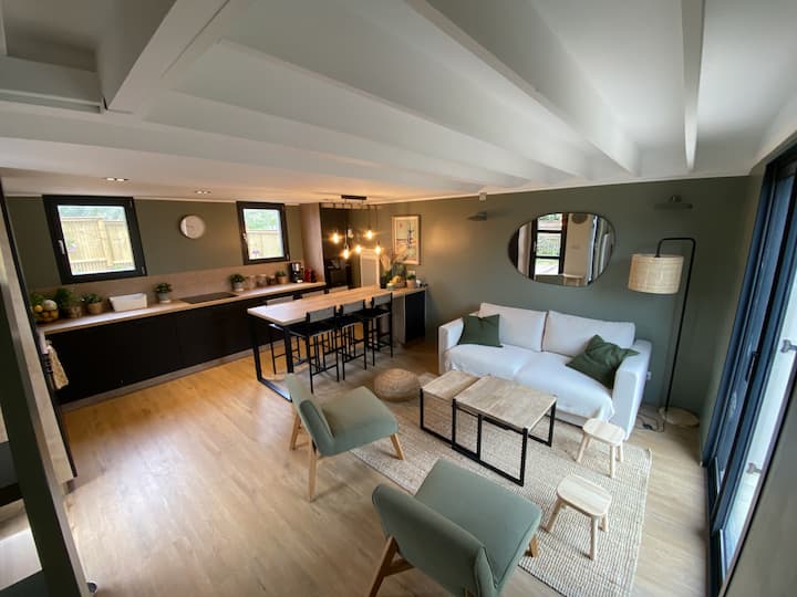 Maison Chaleureuse Et Moderne Au Pied Des Dunes - Le Touquet