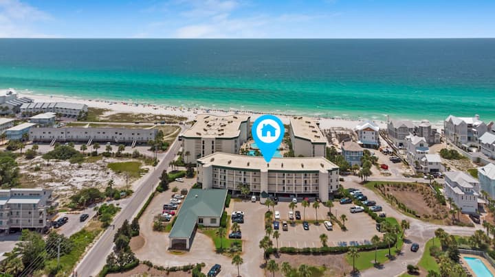 Gulf Front Condo, Expansive Balcony, 2 Pools, Gym - Rosemary Beach, FL