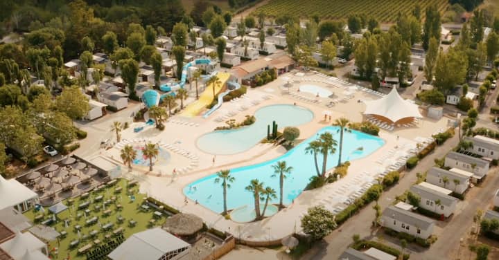 Charmant Mobil-home Très Bien éQuipé Camping 4* - Vias