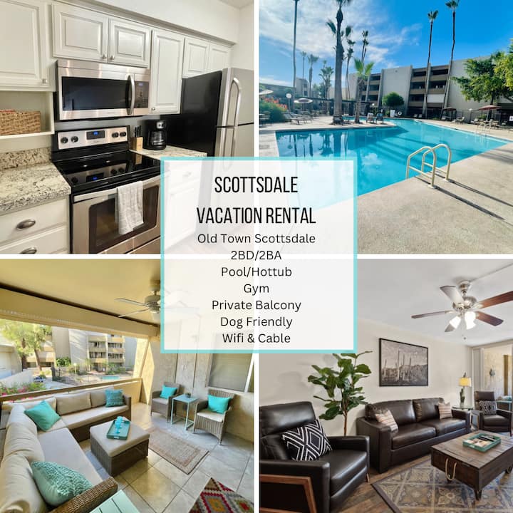 2bd, 2ba, Old Town, Pet Friendly, Pool, Balcony - Scottsdale, AZ