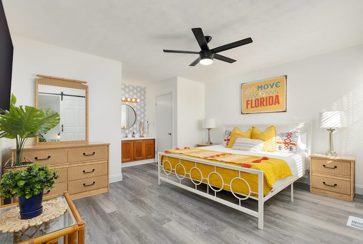 King Bed W/pool | Close To The Beach | Fast Wi-fi - Panama City Beach