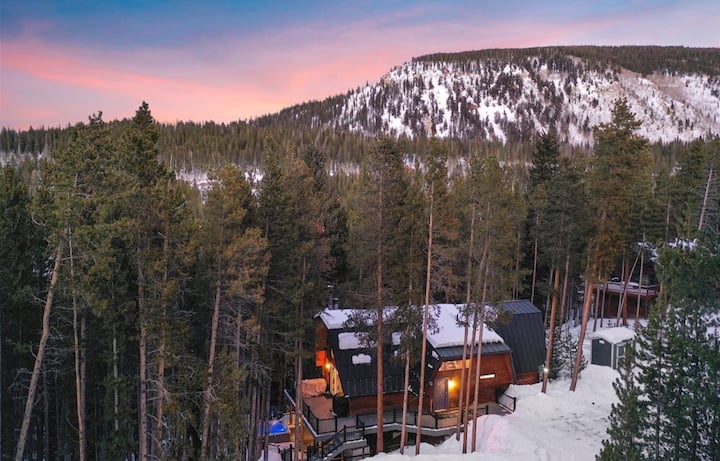 Tranquil Ski+hike Cabin 3 Min To Breck W/ Hot Tub! - Breckenridge, CO