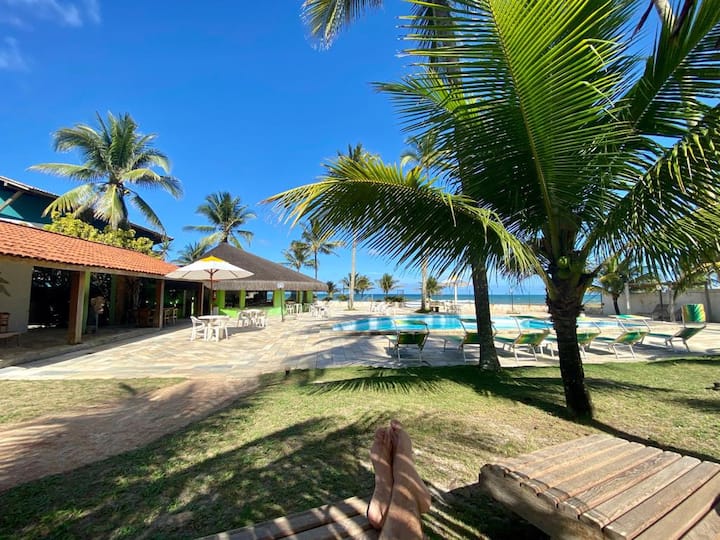 Flat Beira Mar Com Piscina - Ilhéus