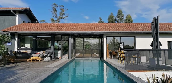 Magnifique Villa Vue Nature Et Montagnes - Cambo-les-Bains