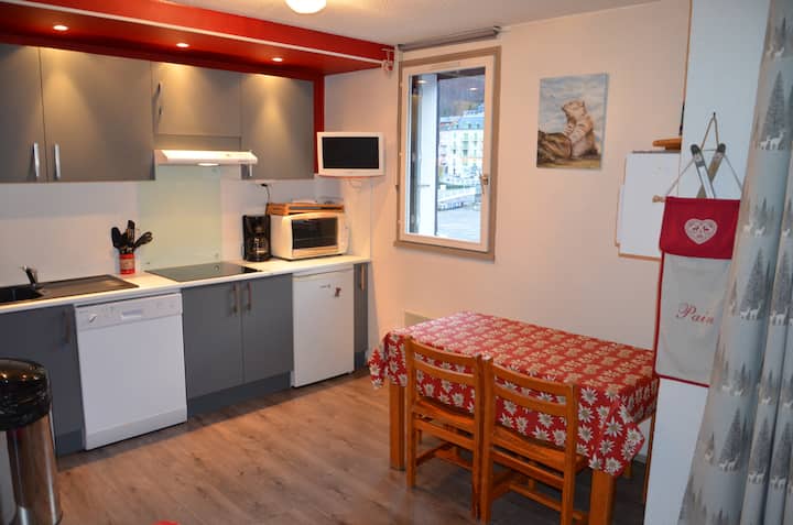 Studio Alcôve 4 Pers., Pied Télécabine, Parking - Cauterets