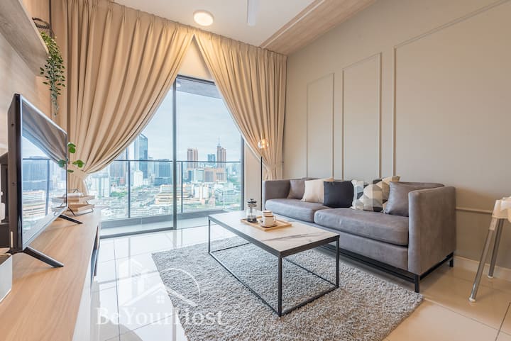New 5-star Luxury Modern 2br Bestview City Netflix - Kuala Lumpur