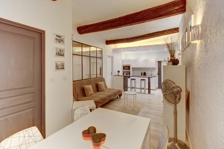 Freshly Renovated Flat Ac, Old Town Of Nice, Beach - Nice