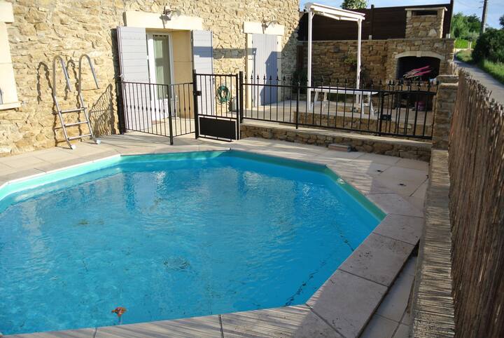 Gîte  Gour De Peyrol (Piscine Privée, 3 éToiles ) - Vaison-la-Romaine