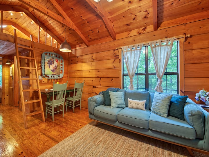"Farmhouse-ish" Mountain Tiny Cabin - Swannanoa, NC