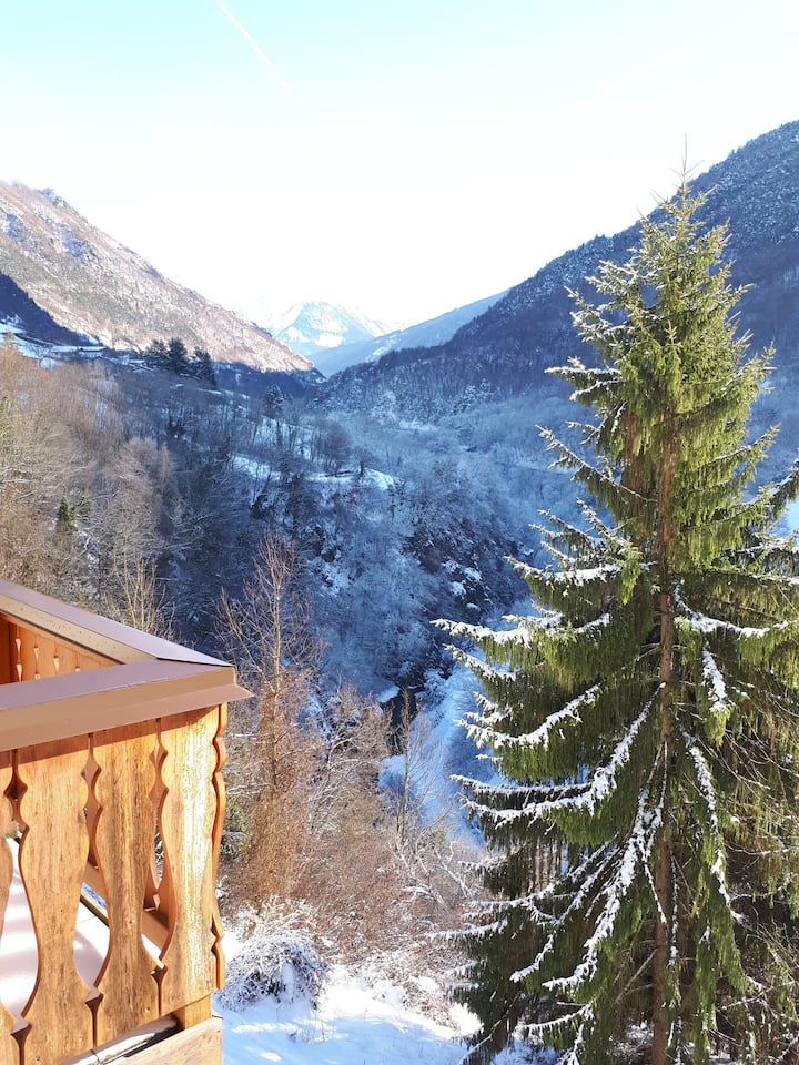 Duplex 120m² Vue Panoramique 3 Vallées, Ski, Rando - Brides-les-Bains