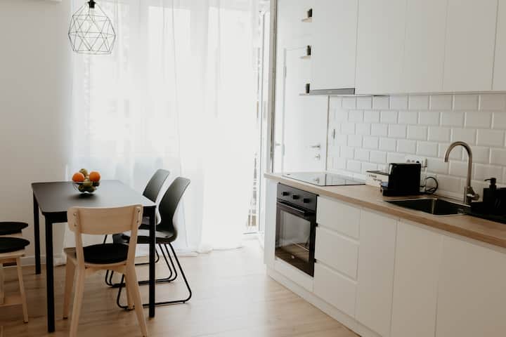 Bright White Light - 2 Bedroom Downtown Apartment - Belgrade