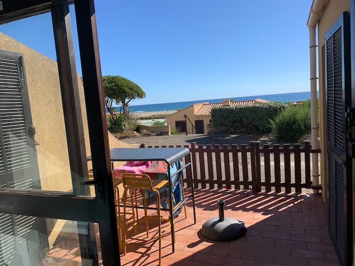 Maisonnette En Rez-de-terrasse Vue Mer. - Leucate