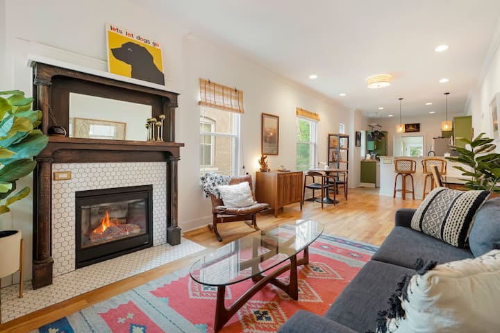 Boho Mission Revival Townhome In Lohi - Denver