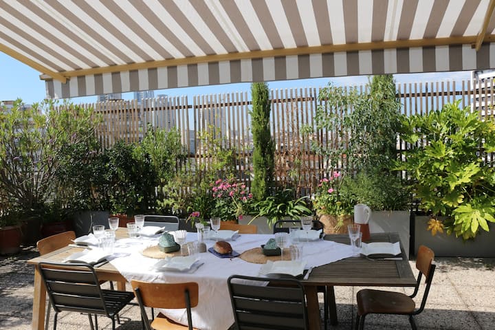 Superbe Duplex Avec Grande Terrasse Vue Montmartre - Île-de-France