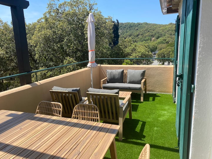 Appartement Les Restanques Grimaud 4/6 Personnes - Grimaud