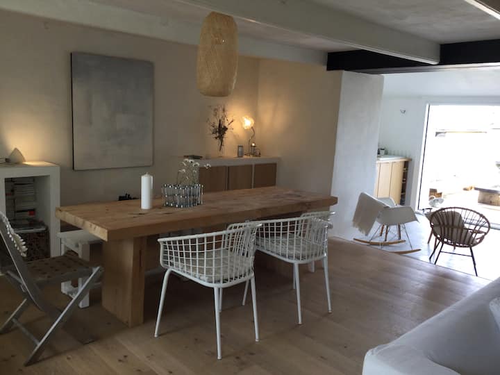 Maison Chaleureuse Avec Jardin Et Vue Sur Mer... - Belle-Île