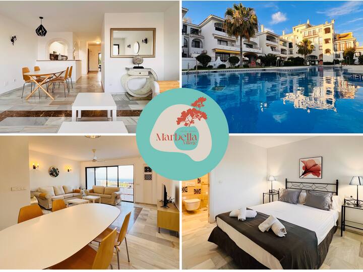 Appartement Vue Sur Mer Et Piscine | Parking Privé - Calahonda