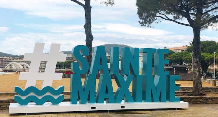 Appartement Climatisé, Ville Et Plage à Proximité - Sainte-Maxime