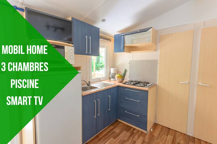 Mobil Home Le Jackson 3, L'échapée Nature - Breuillet