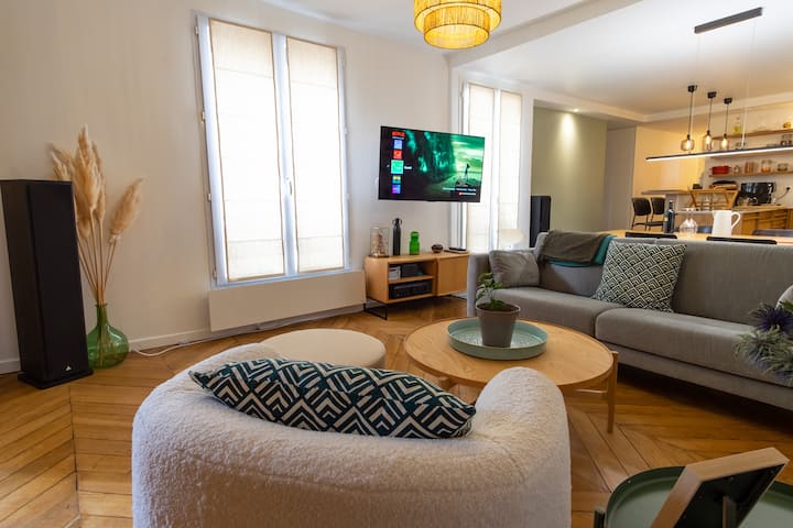 Grand Appartement Tout éQuipé, Proche République - Paris