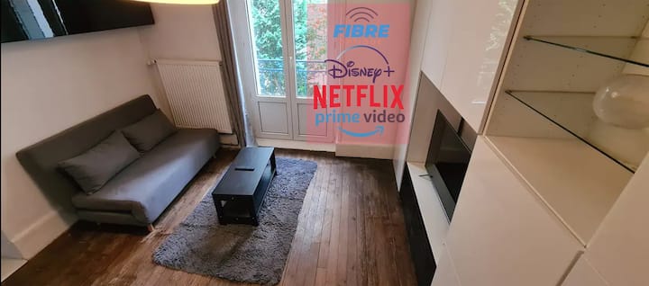 47m2 à 5min à Pied De La Gare , Duplex, Calme - Nancy