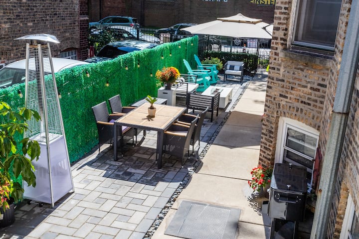 Lovely 5bd|3br|parking |Sleeps 16|andersonville - Chicago, IL