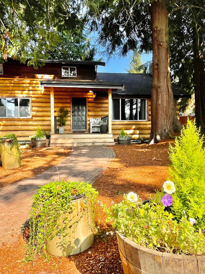 Camano Log House - Dreamy Trees Near The Beach! - Whidbey Island, WA