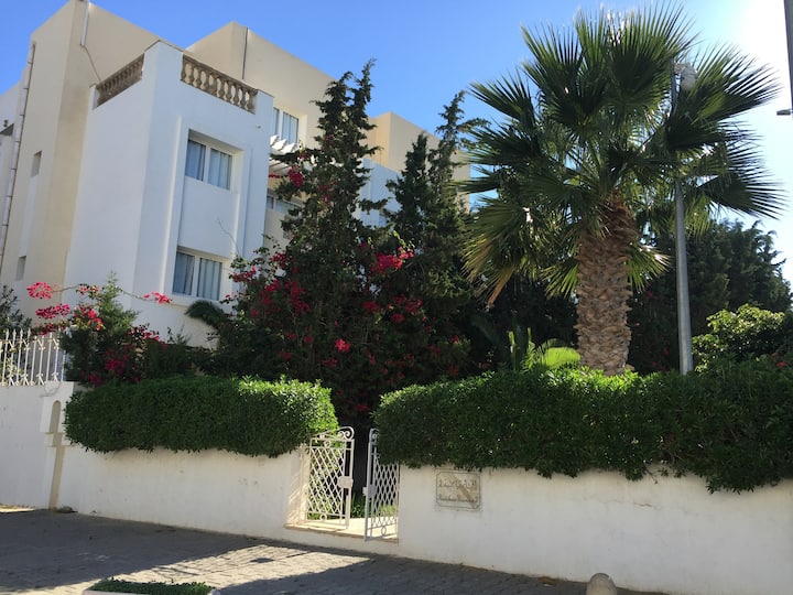 App Agréable Avec Parking Et à 3 Min De La Plage - Hammamet