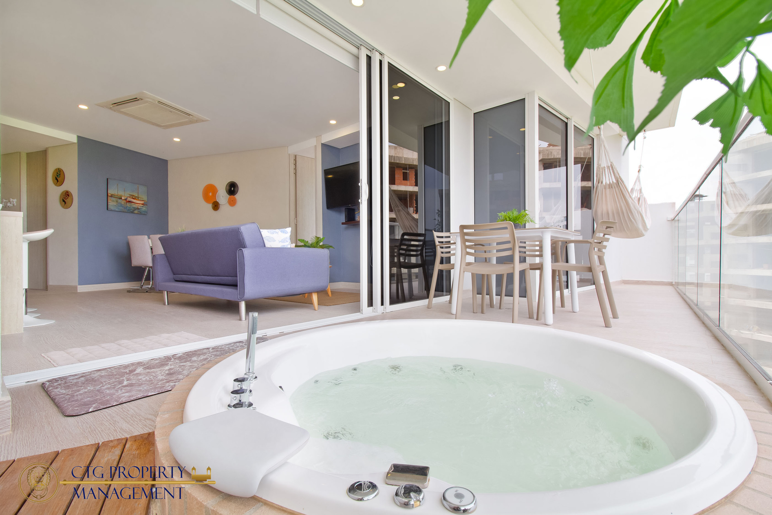 M1104-apartamento Con Jacuzzi/camina A La Playa - Cartagena
