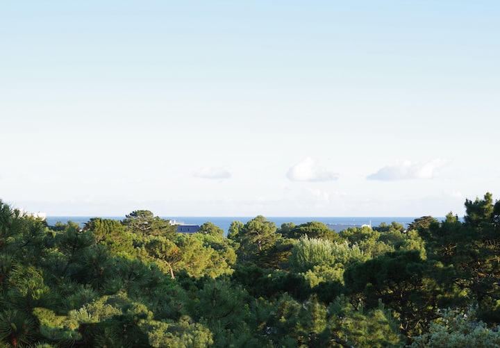 La Mer Au-dessus Des Pins. 80m2 Près De La Plage - Pornichet