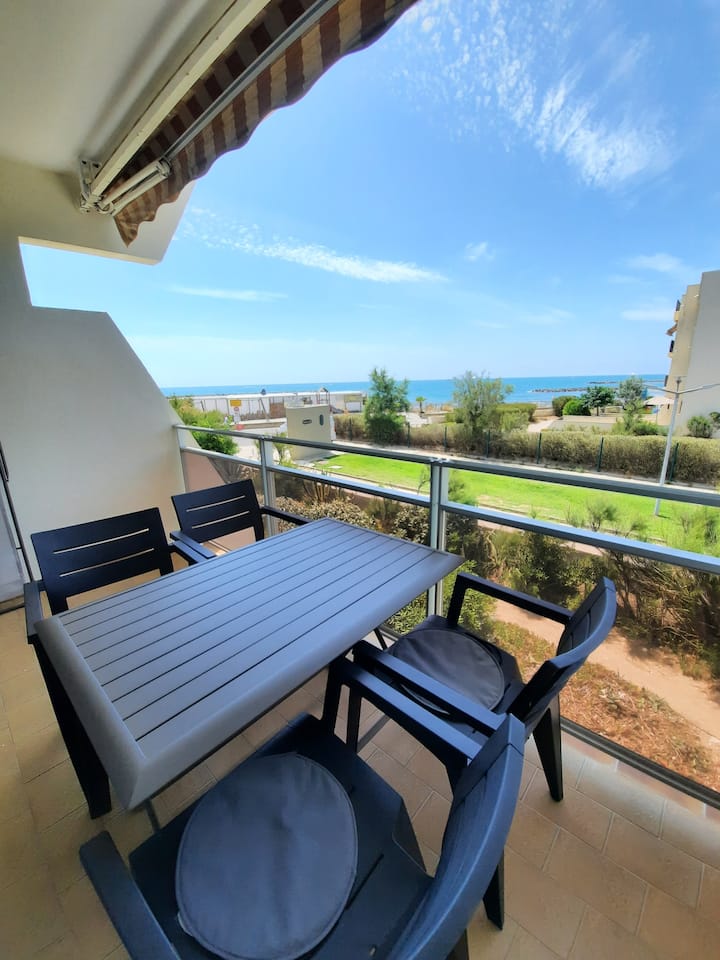 Studio Cabine Zenith Vue Mer, Parking Et Terrasse - Palavas-les-Flots
