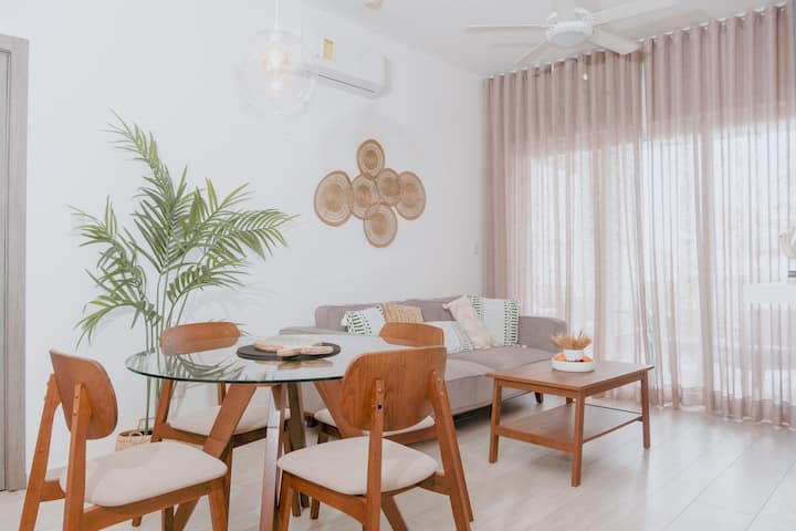 Hermoso Apart A Solo Mnts De Playa!electr Incluida - Punta Cana