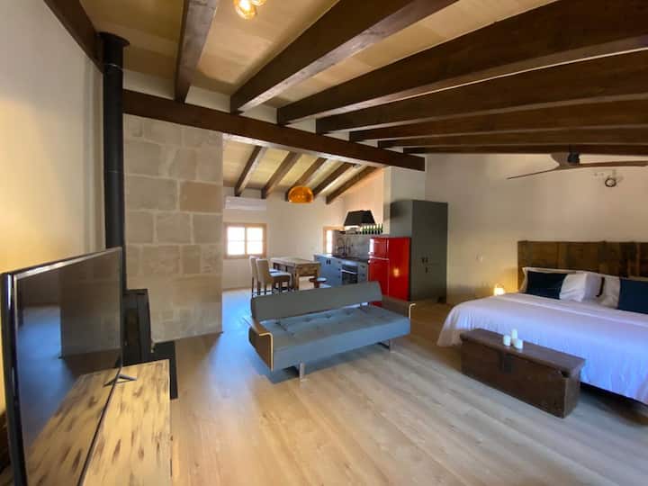Precioso Loft Con Chimenea - Pollença