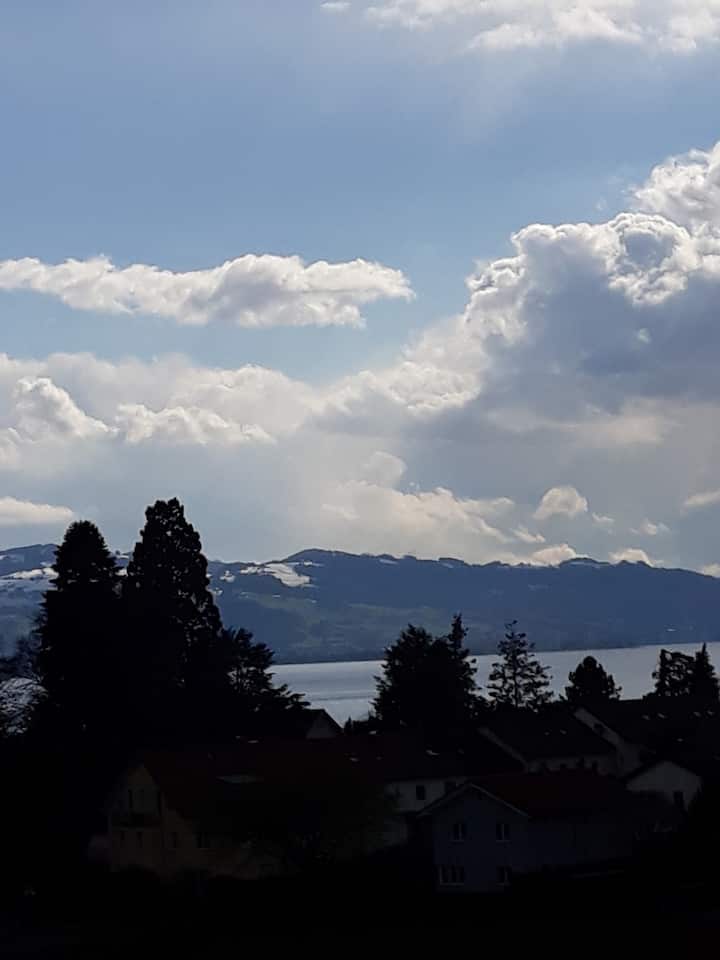 Schöne Ferienwohnung Mit Berg- Und Seesicht - Lindau