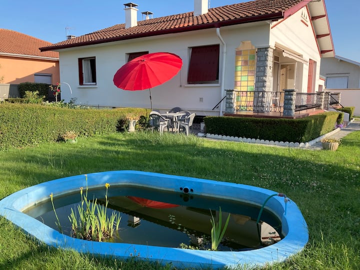 Agréable Maison Avec Terrasse Et Jardin - Tarbes