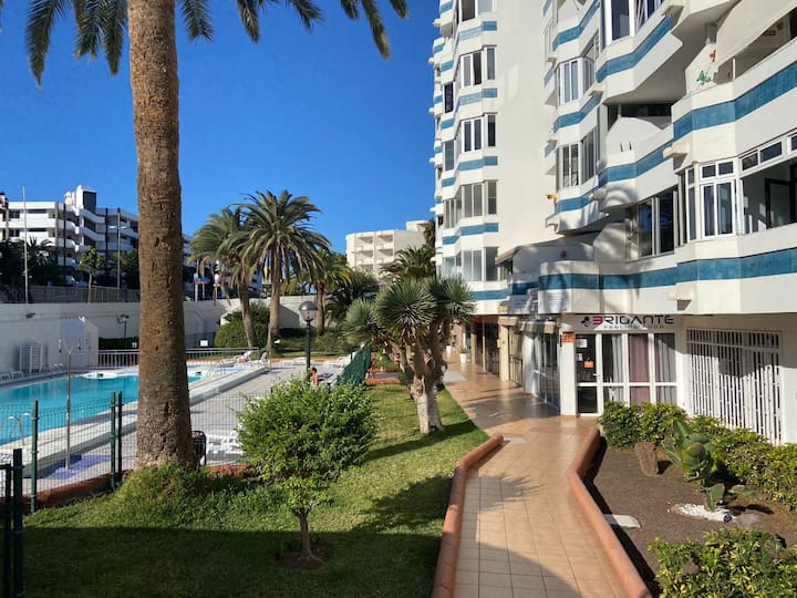 Appartement Balcon/piscine - Teror - Face Yumbo - Maspalomas