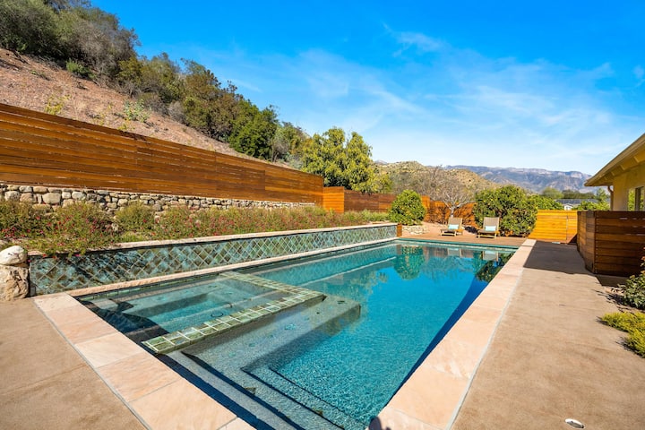 Large Luxury Hillside Estate W/views, Pool, Piano - Ojai, CA