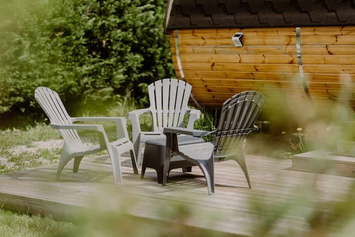 Logement Insolite : Charmant Tonneau 2 - Lac d'Aiguebelette