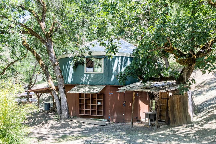 Big Yurt ~ Golden Cup Wilderness - Russian River