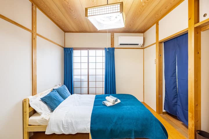 #201/長期歓迎!/セミダブルベッド1台!wifi・貸自転車/二条城・京都御所徒歩圏内! - Kyoto