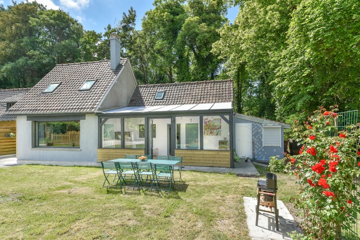 Cottage Neuf  6/8 Personnes Avec Véranda Et Jardin - Camiers