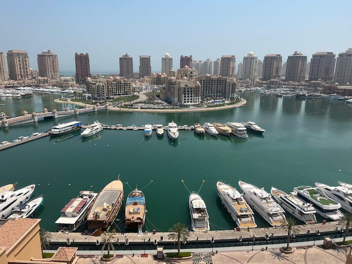 Flat 2 Bedrooms Pearl Porto Arabia - Doha