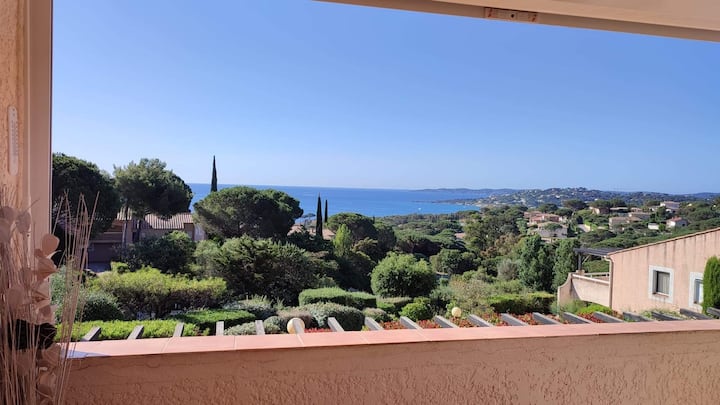 Magnifique Appartement Vue Mer Résidence Calme - Sainte-Maxime