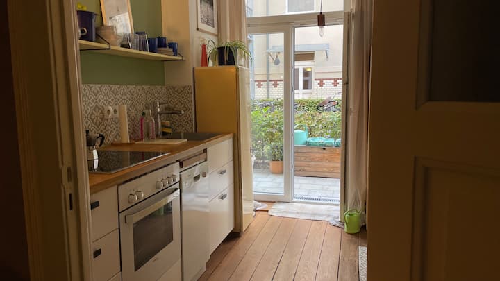 Schöne Wohnung Mit Terrasse Im Karoviertel - Hambourg