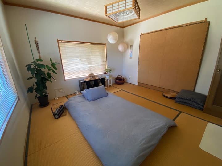 Mi Casa- Crane. A Japanese Style Tatami Room. - Aomori
